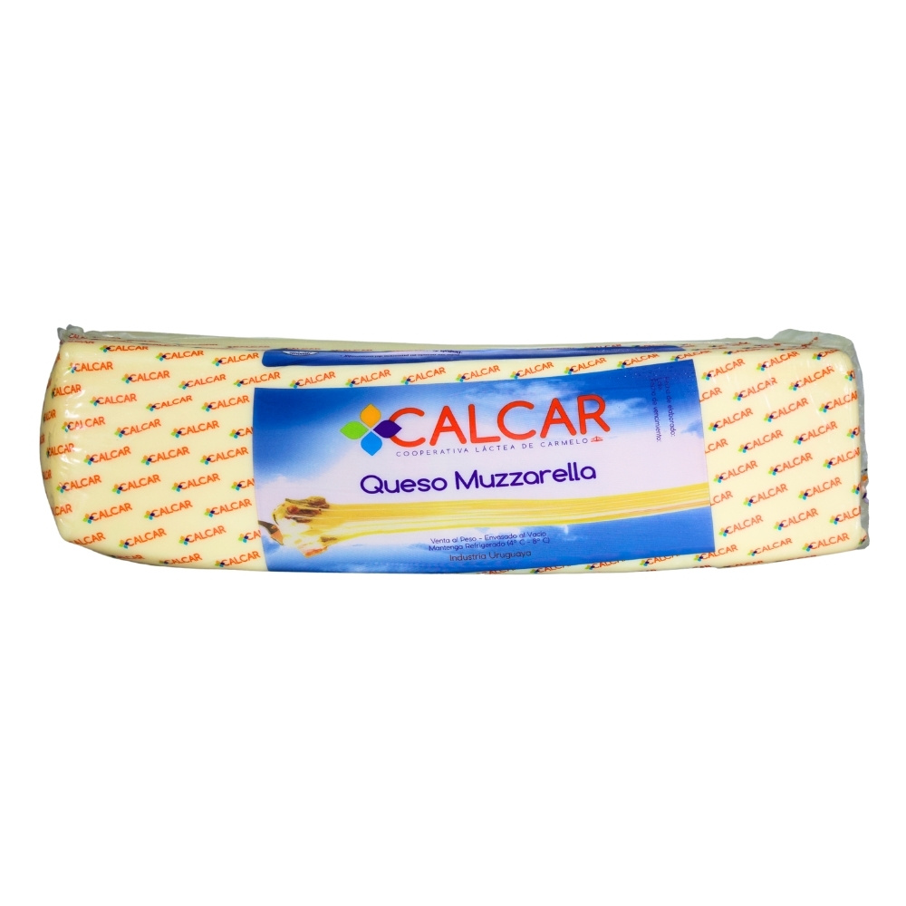 Queso Muzzarella Calcar - Centro Mayorista del Sur
